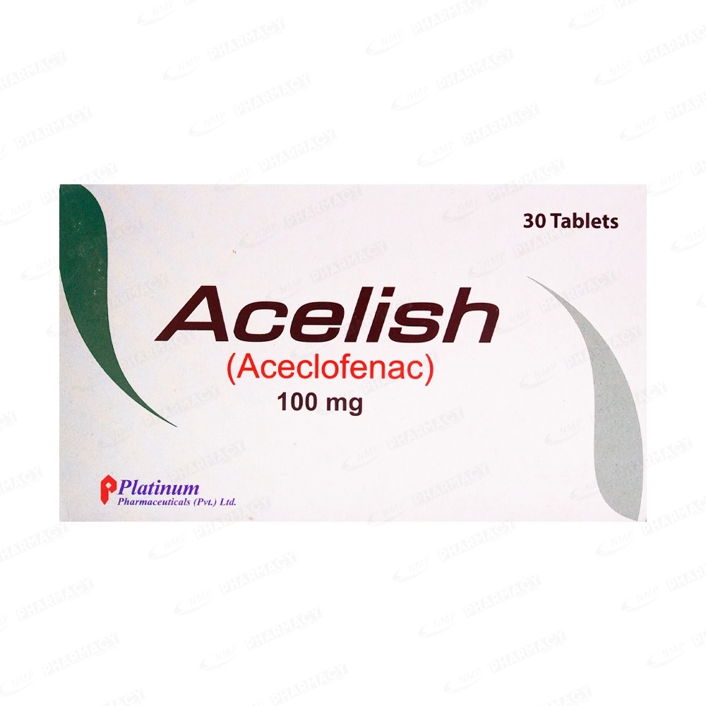 ACELISH 100MG TAB 30S - NMP Pharmacy