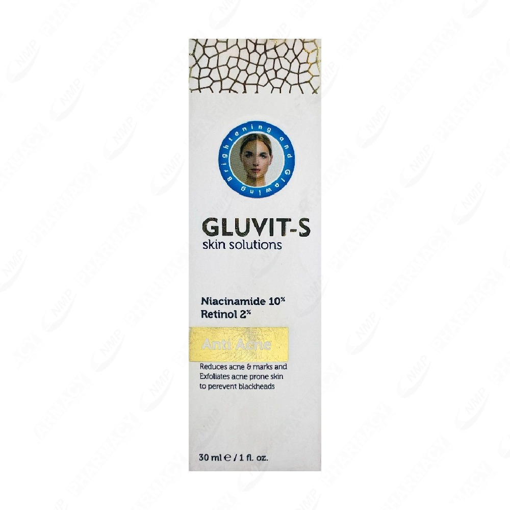 GLUVIT S ANTI ACNE SERUM 30ML - NMP Pharmacy